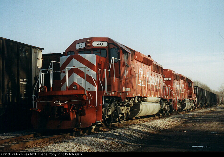 INRD 40 & 43 on a coal drag